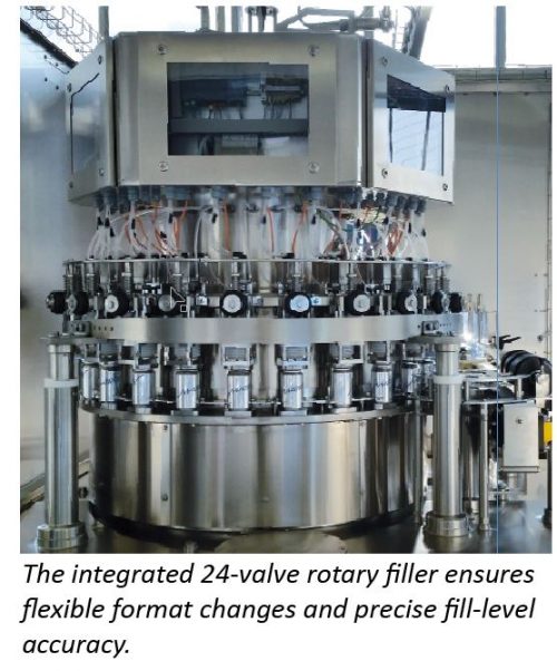 Pneumatic Scale Angelus' new CB244 rotary filler/seamer offers a higher ...