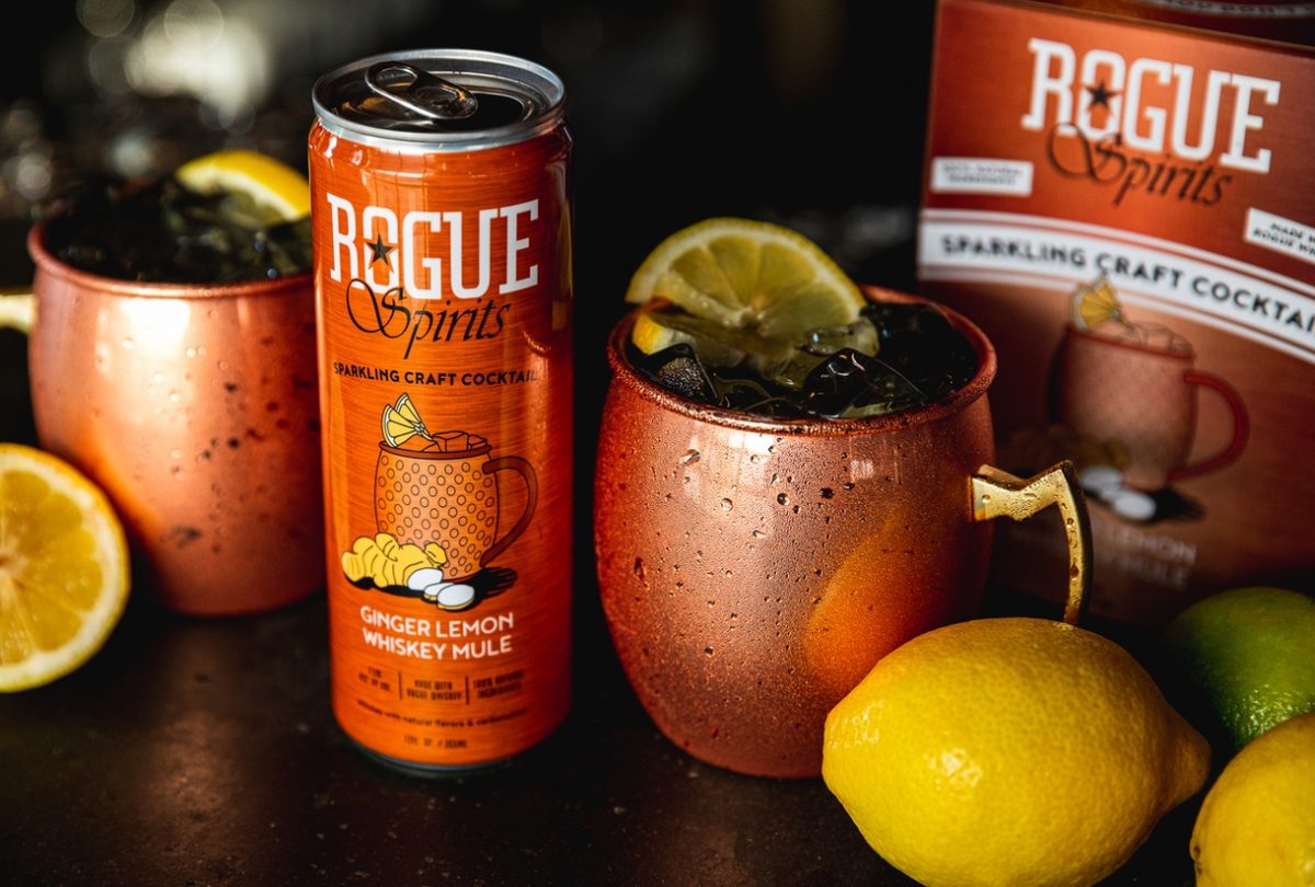 Rogue Spirits Launches Whiskey Canned Cocktail For The Holidays
